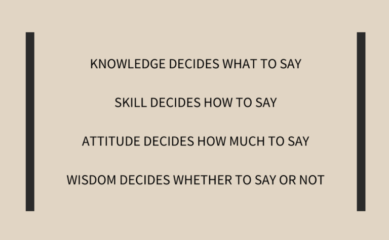 Tact: A Keen Sense Of Relationship Awareness - Daily Protocol